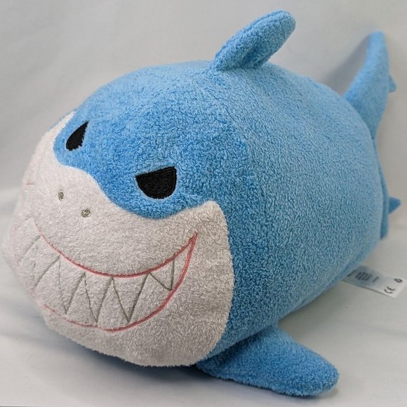 Disney | Toys | Disney Tsum Tsum Shark Plush 4 Blue Stuffed Animal Toy ...